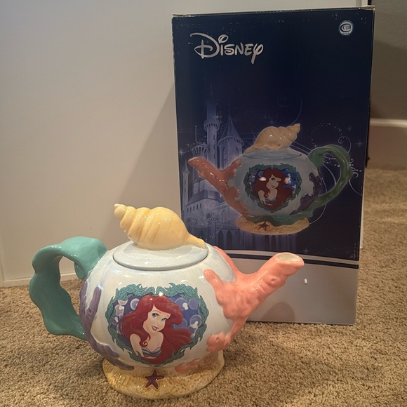 Disney | Dining | Disney The Little Mermaid Ariel Teapot | Poshmark